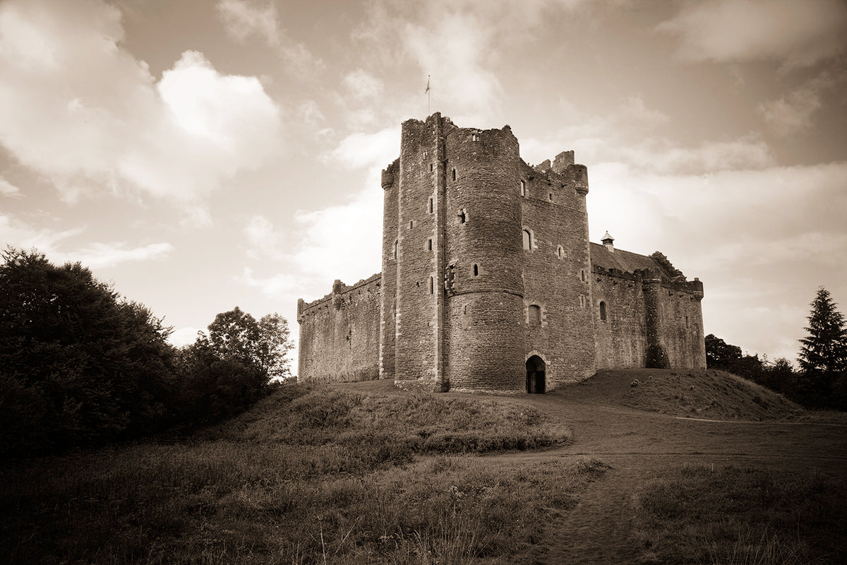 "Castles of Time: A Scottish Odyssey in Sepia"